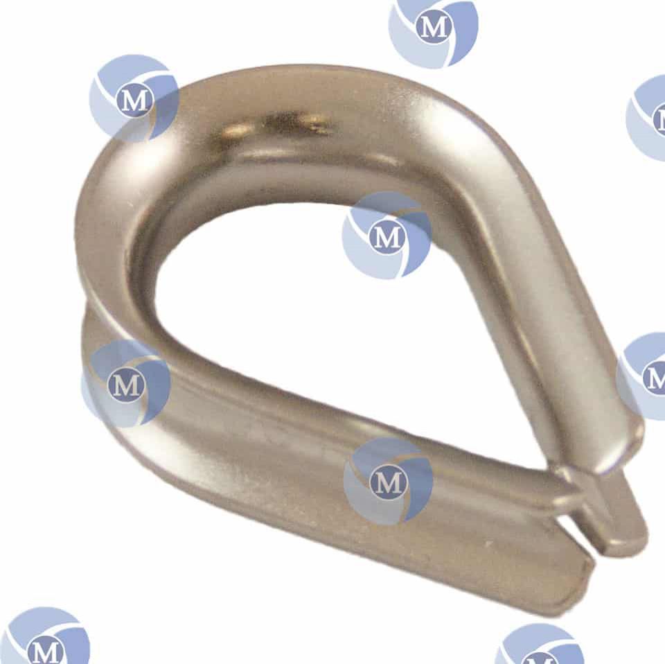 Cosse-coeur légère Ø 12mm (Inox)