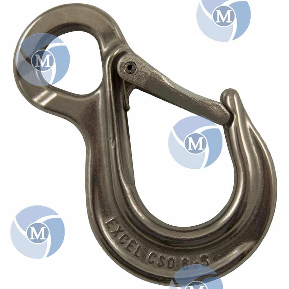 Crochet de levage à oeil CMU 1200kg (Inox)