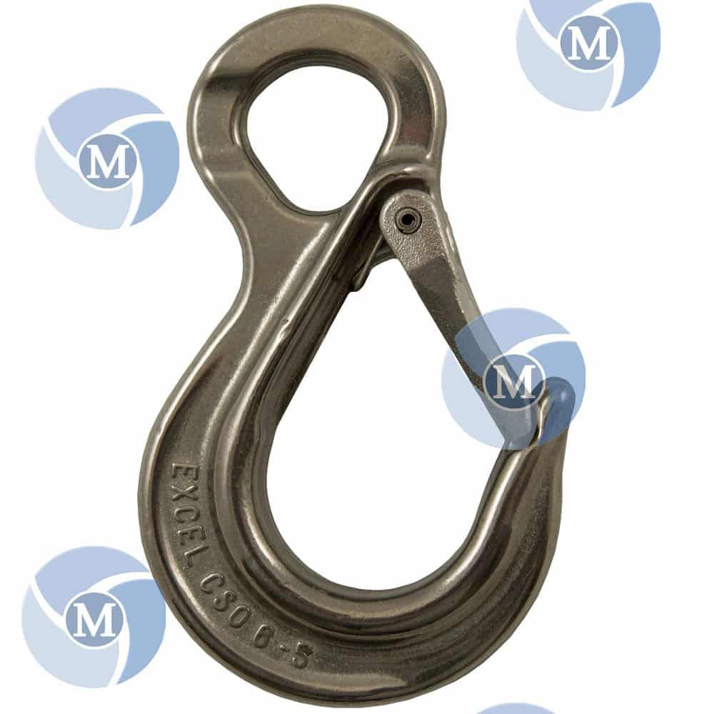 Crochet de levage à oeil CMU 700kg (Inox)