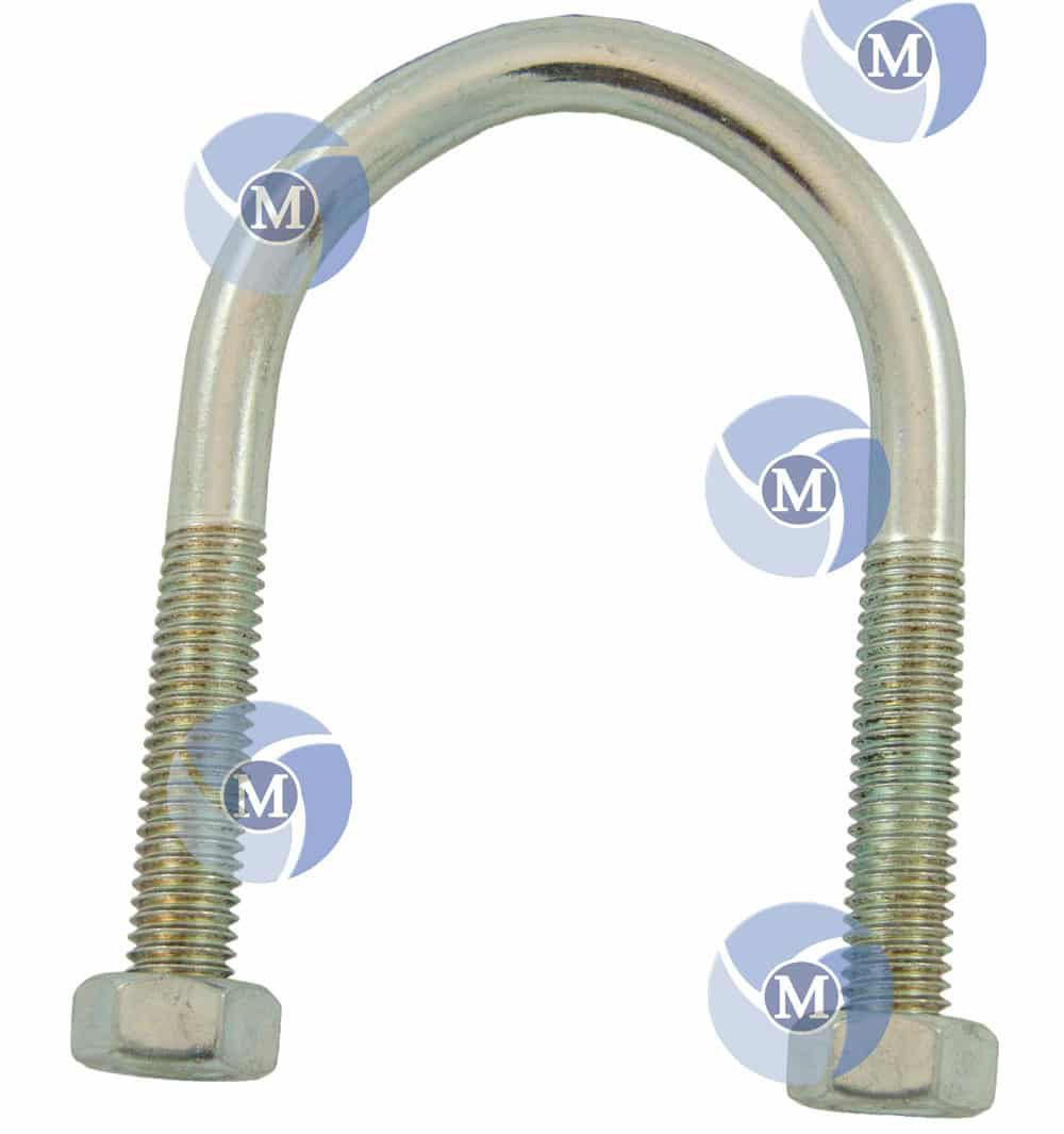 Étrier pour tube Ø34mm (Acier)