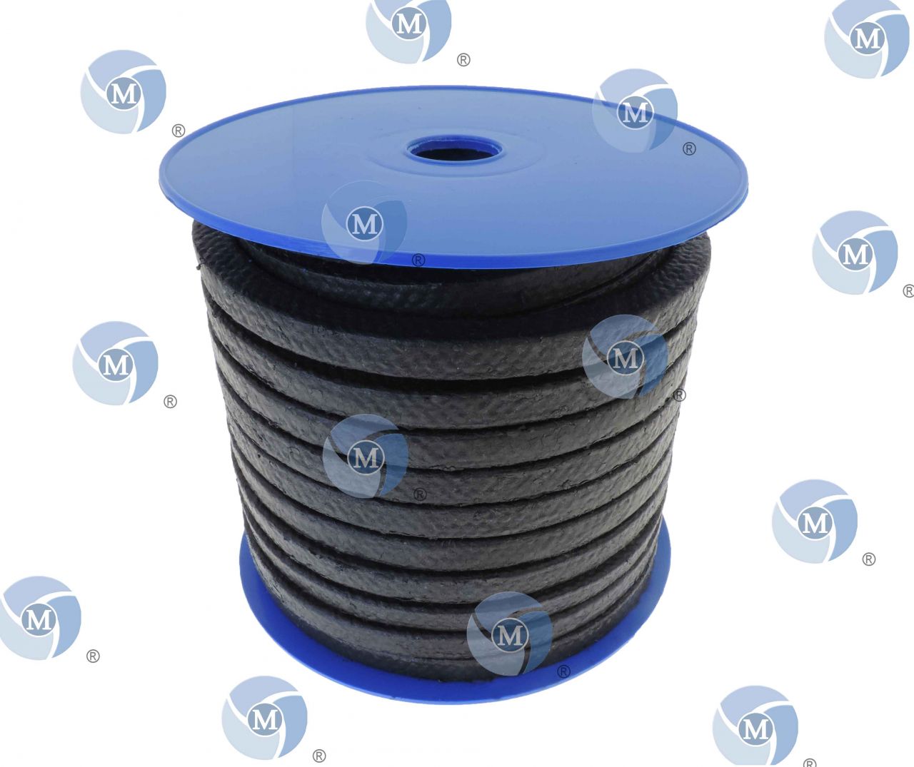 Tresse graphitée PTFE 10 x 10 mm - bobine complète