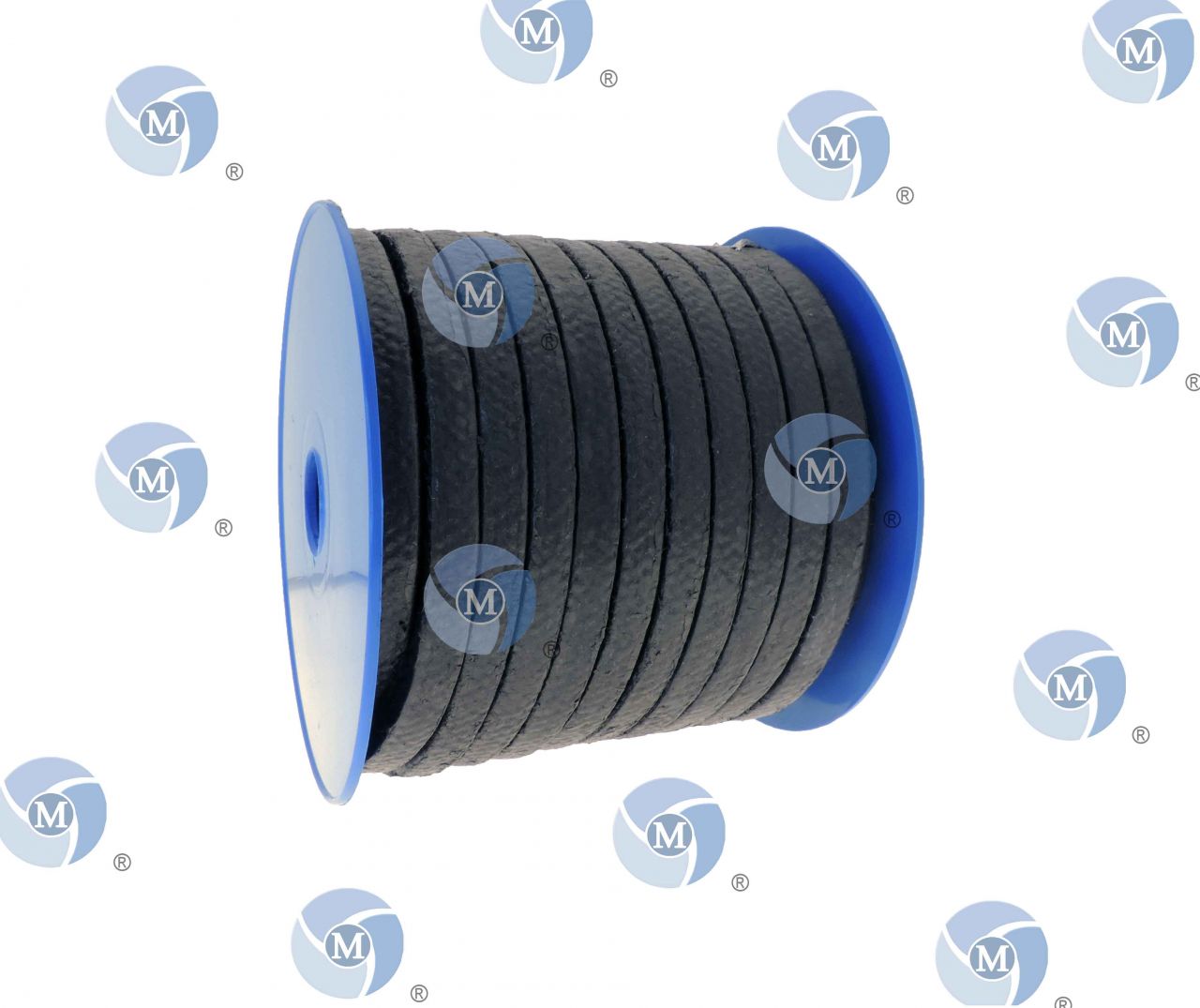 Tresse graphitée PTFE 10 x 10 mm - bobine complète