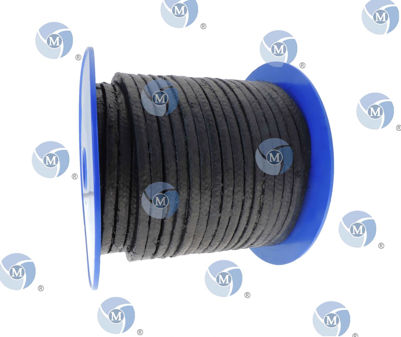 Tresse graphitée PTFE .6 x 6 mm - bobine complète