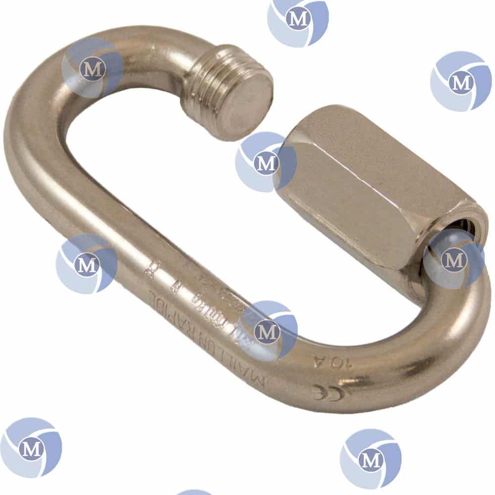 Maillon rapide Ø 14mm (Inox)