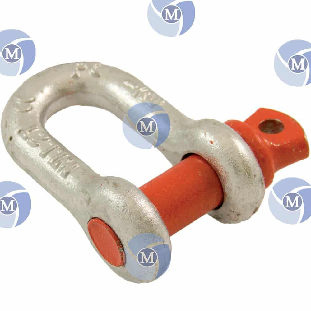 Manille droite Ø 35mm (Haute Résistance)