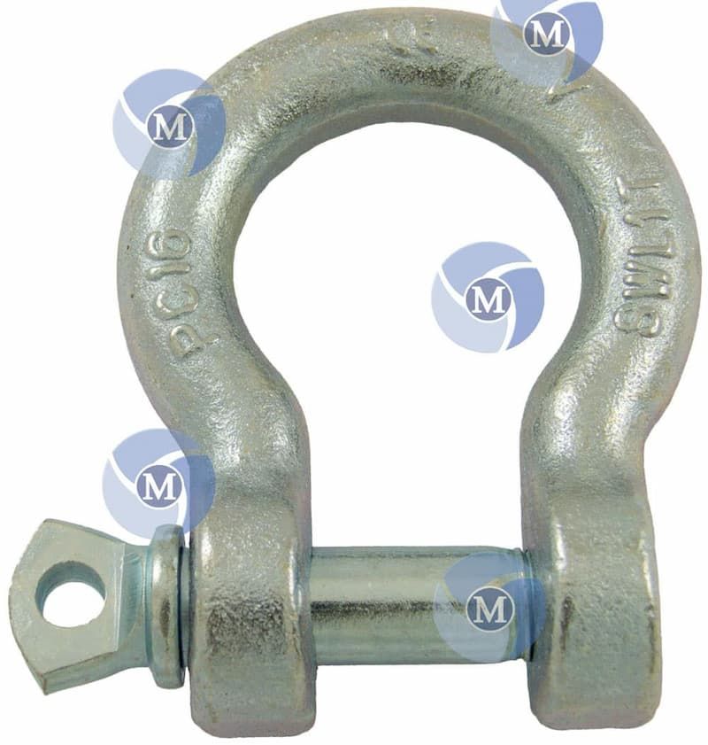 Manille lyre à piton à oeil Ø 18mm (Acier)