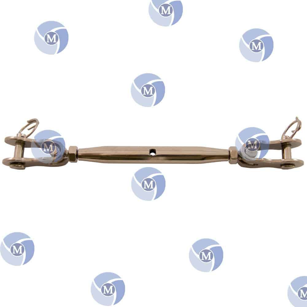 Ridoir à 2 chapes articulées M10 (Inox)