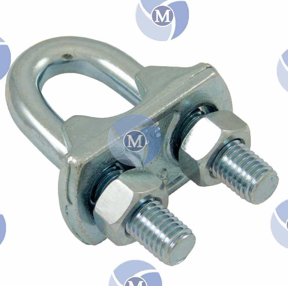 Serre-câble à étrier Ø 18mm (Acier)